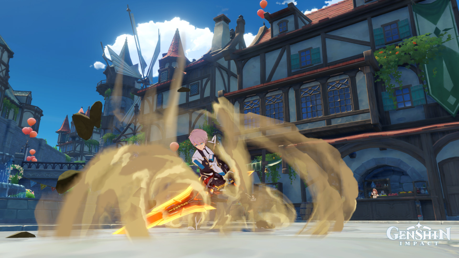 Kevin Kaslana over Diluc Mod for Genshin Impact | GI Mods