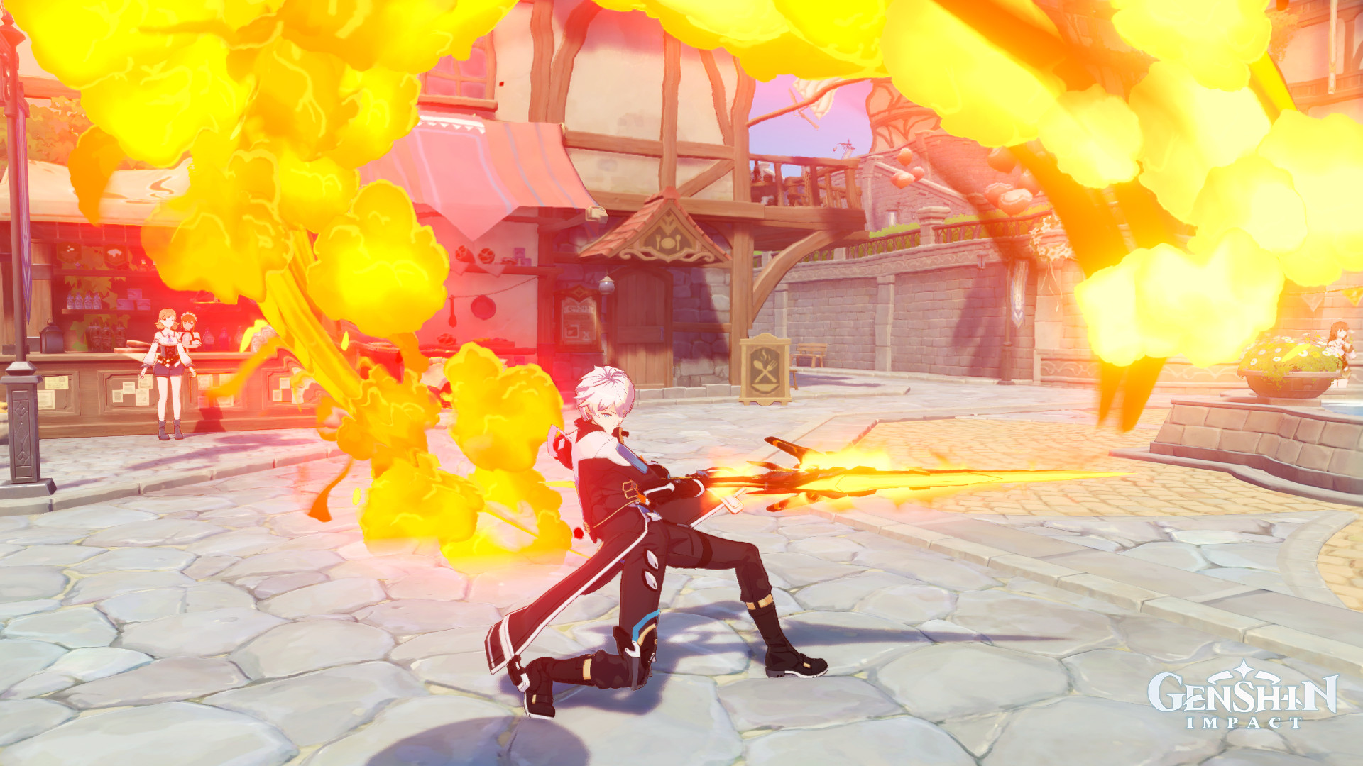 Kevin Kaslana over Diluc Mod for Genshin Impact | GI Mods