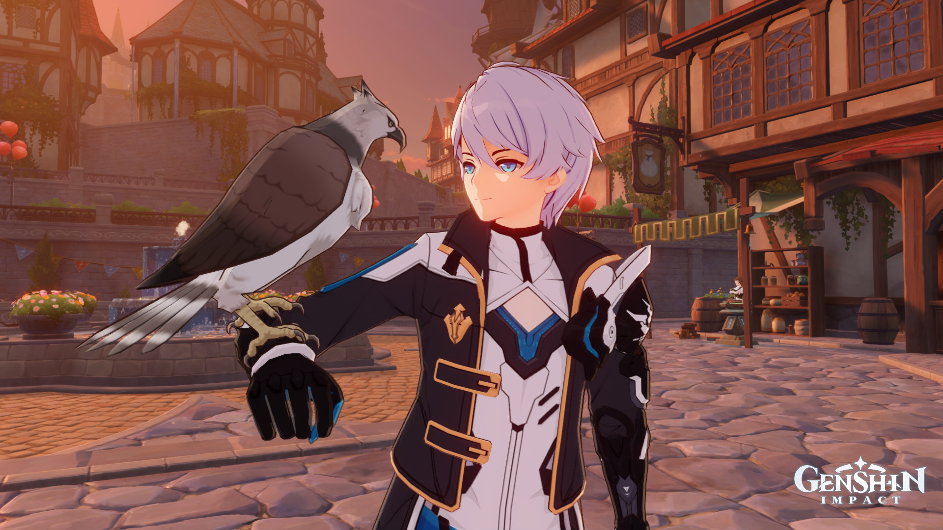 Kevin Kaslana over Diluc Mod for Genshin Impact | GI Mods