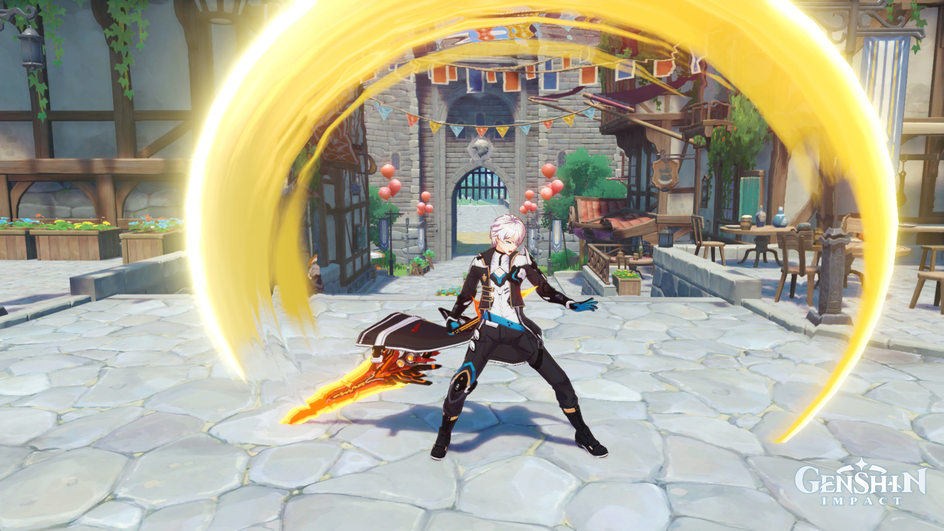 Kevin Kaslana over Diluc Mod for Genshin Impact | GI Mods