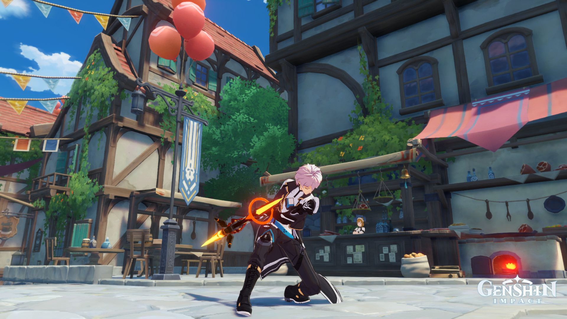 Kevin Kaslana over Diluc Mod for Genshin Impact | GI Mods