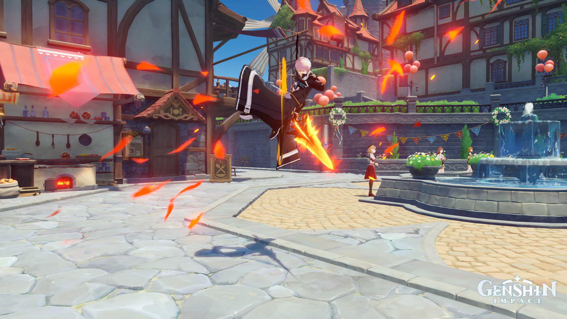 Kevin Kaslana over Diluc Mod for Genshin Impact | GI Mods