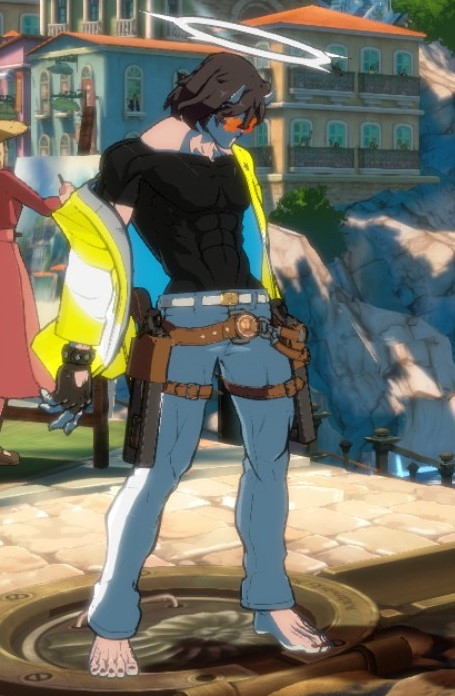 Edgerunner David HC Mod for GUILTY GEAR -STRIVE- | GGST Mods