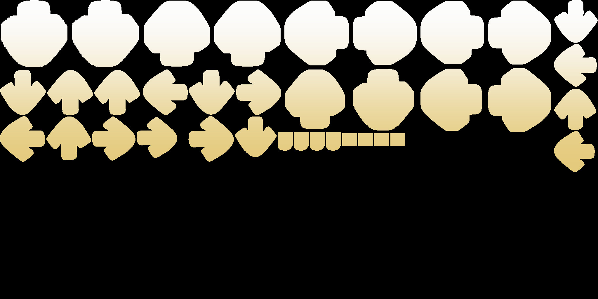 Fnf Gradient Notes Mod for Friday Night Funkin' | FNF Mods