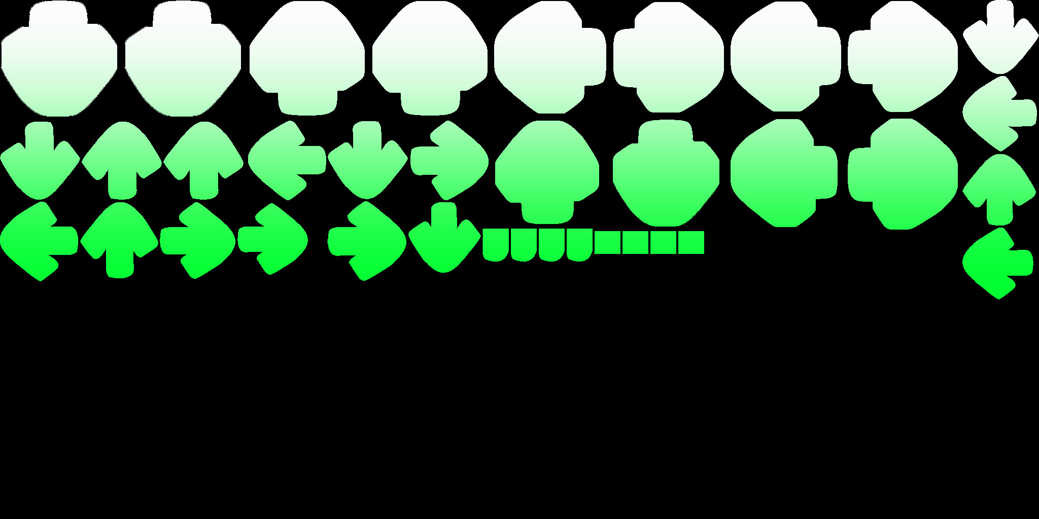Fnf Gradient Notes Mod for Friday Night Funkin' | FNF Mods
