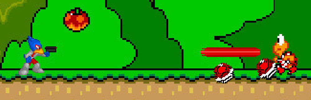 Falco in SSF (Moveset Edit) [Super Smash Flash (2006)] [Mods]