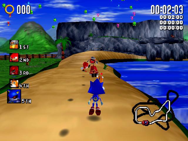 Portrait Edits & and Map icons Mod for Sonic R | SR Mods