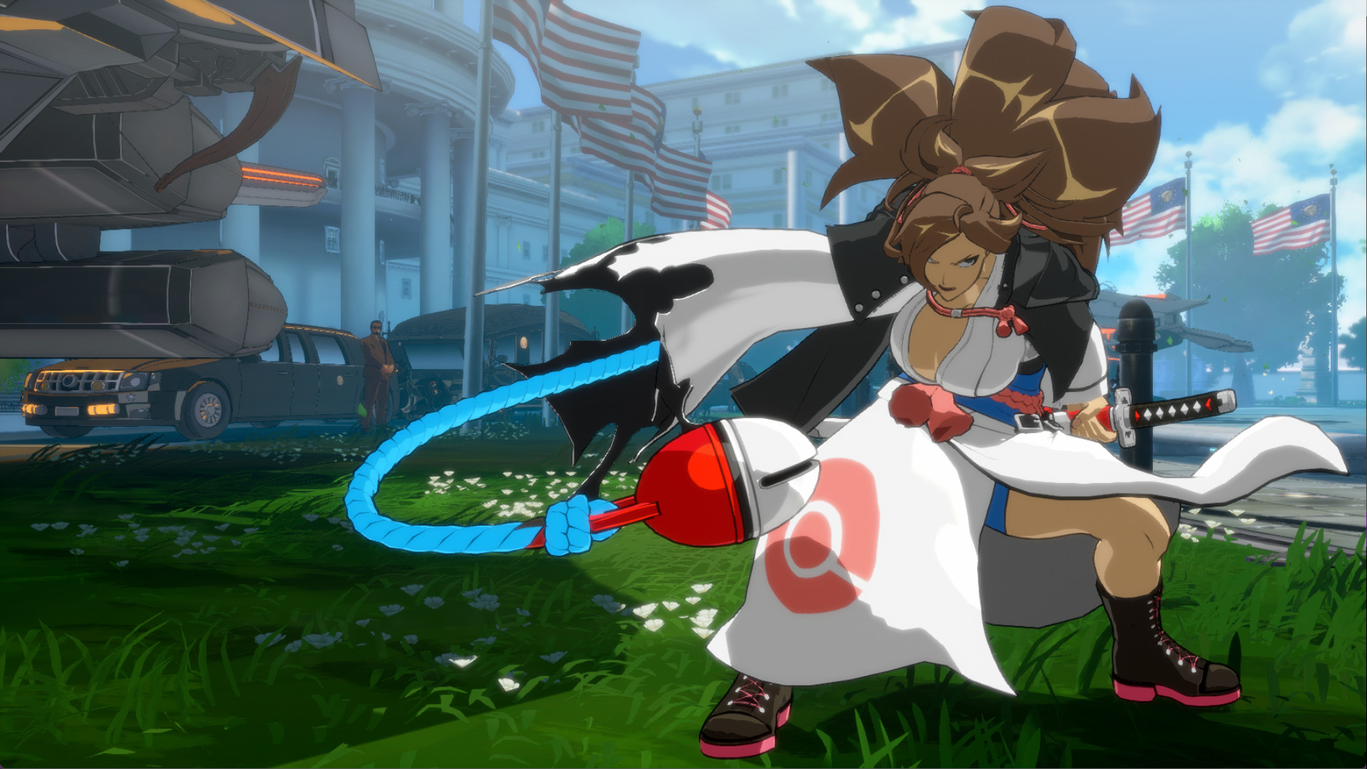 Pokémon Trainer Hilda - Baiken Mod for GUILTY GEAR -STRIVE- | GGST Mods