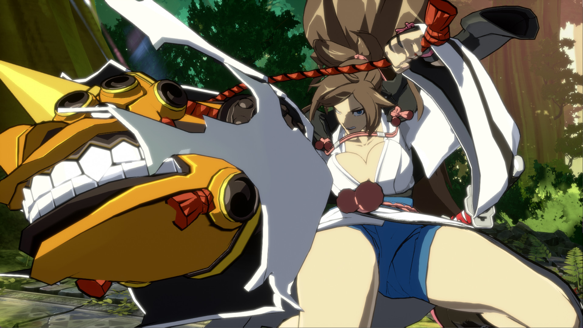 Pokémon Trainer Hilda - Baiken Mod for GUILTY GEAR -STRIVE- | GGST Mods