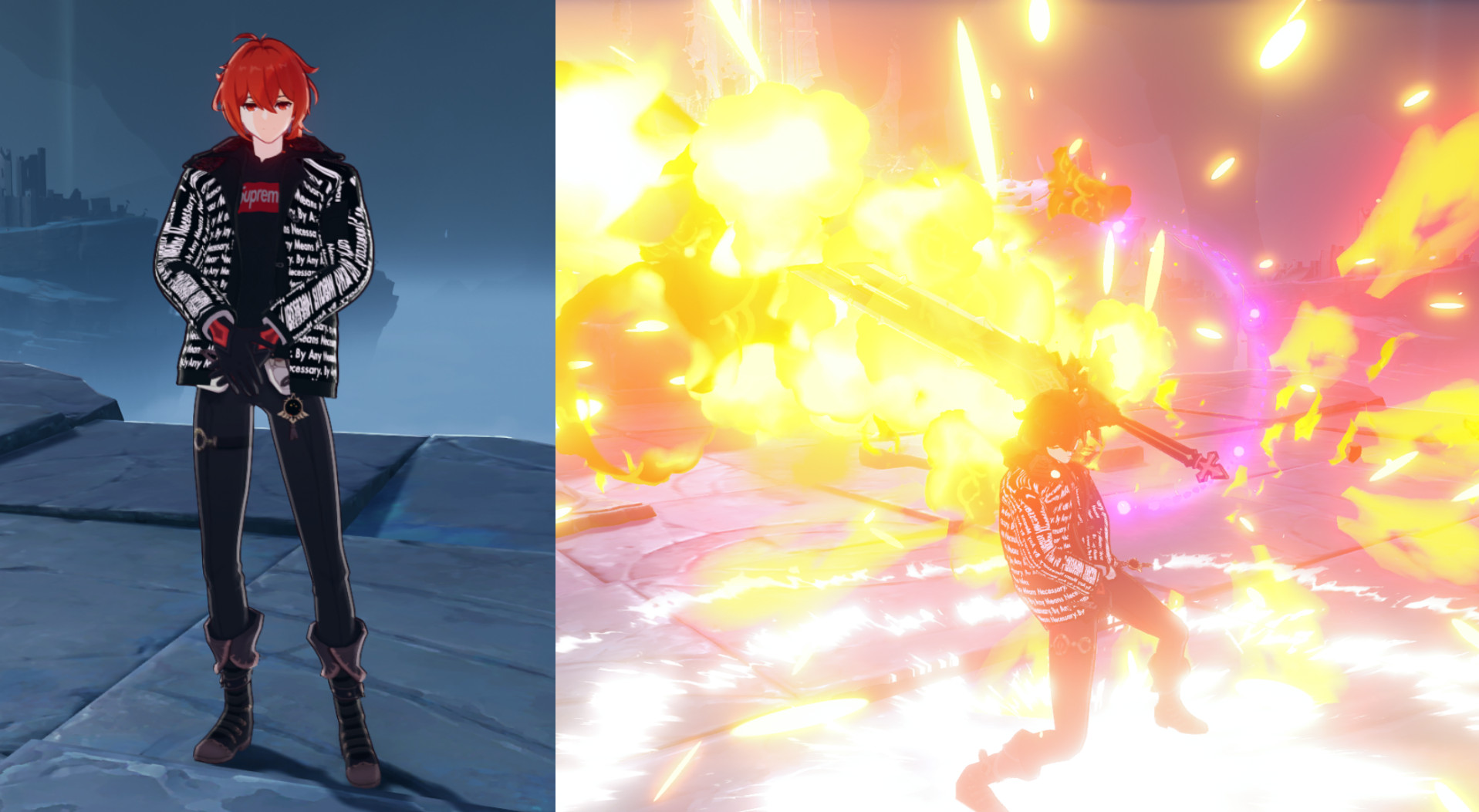 Drip diluc Mod for Genshin Impact | GI Mods