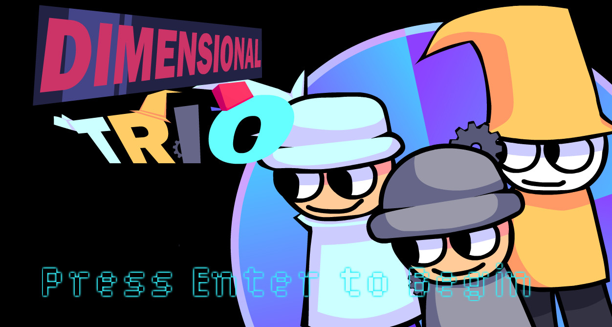 FNF Vs Dimensional Trio [Friday Night Funkin'] [Mods]