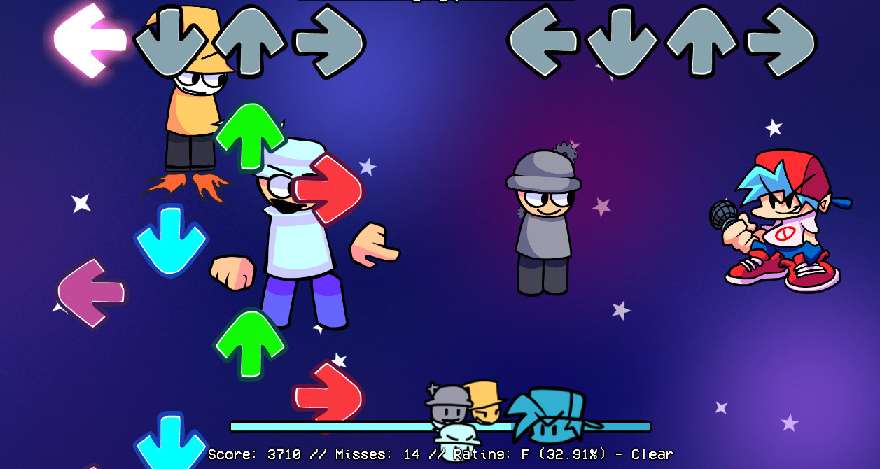 FNF Vs Dimensional Trio [Friday Night Funkin'] [Mods]