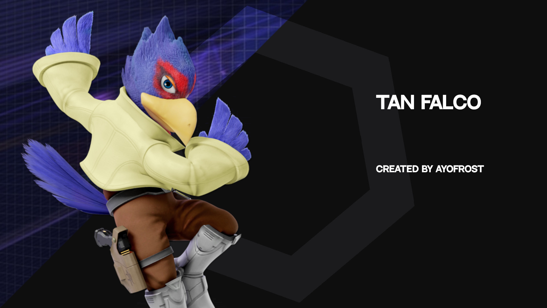 Melee Tan Falco [Super Smash Bros. Ultimate] [Mods]