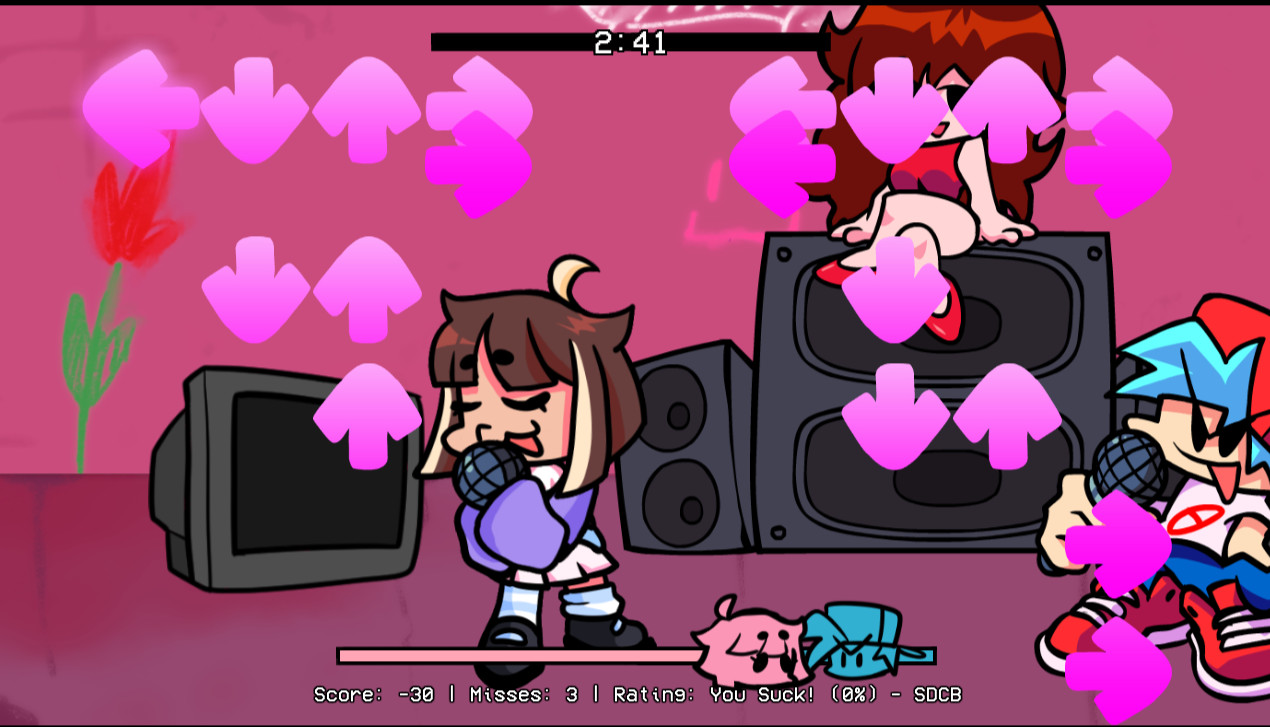 Fnf Gradient Notes Mod for Friday Night Funkin' | FNF Mods