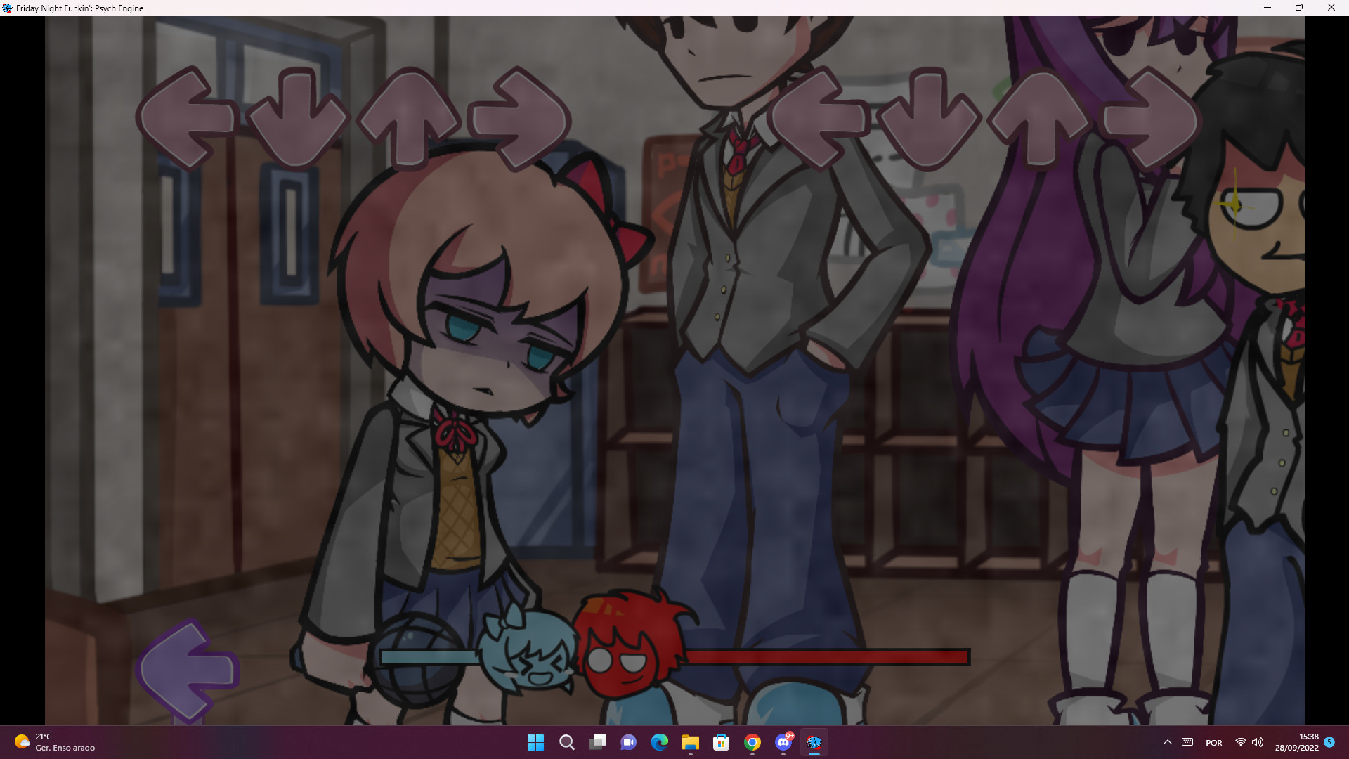 Doki Doki Takeover with Dee Jones! Mod for Friday Night Funkin' | FNF Mods