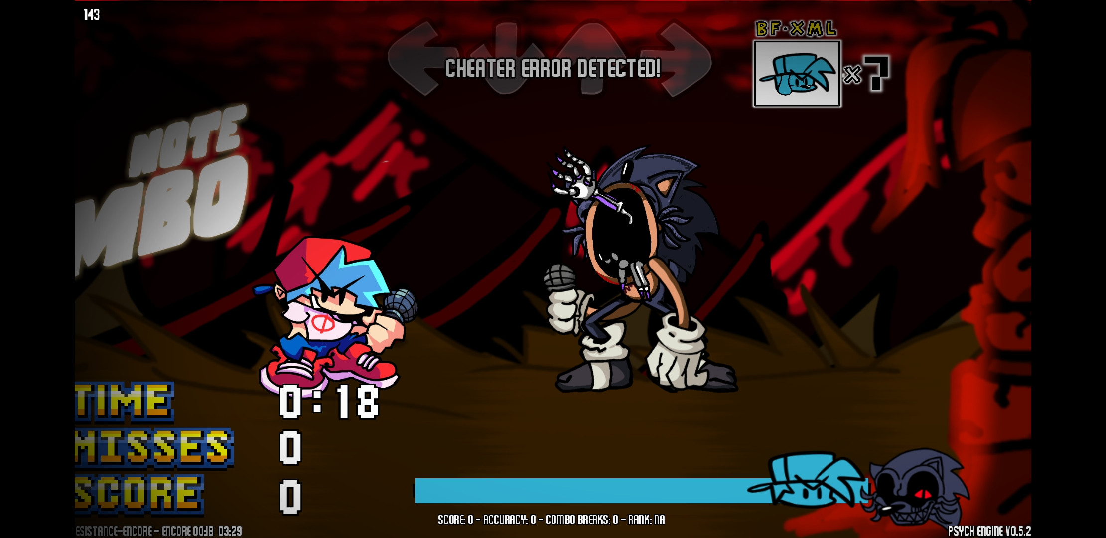 Lord X: Comeback (UNFINISHED BUILD) [Friday Night Funkin'] [Mods]