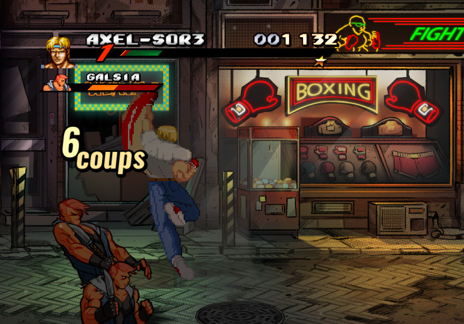 Axel MUGEN style REV2.0 (sor3) Mod for Streets of Rage 4 | SOR4 Mods