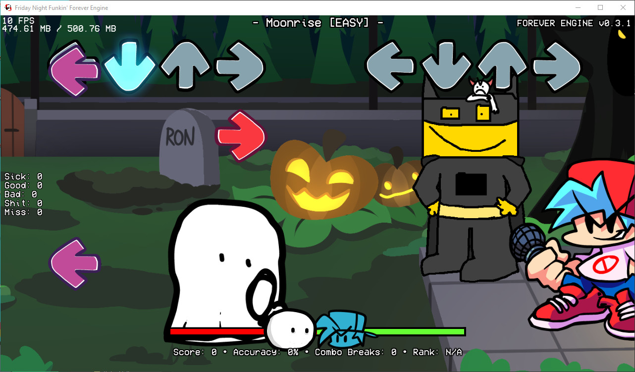 Vs Bob Halloween Update (Canclled Build) Mod for Friday Night Funkin ...