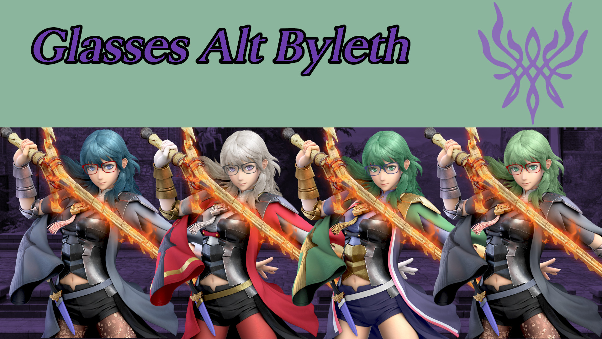 Glasses Alt Byleth Mod for Super Smash Bros. Ultimate | SSBU Mods