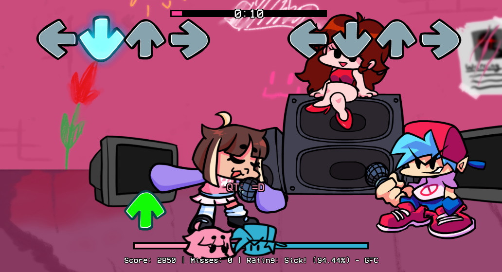 QT mod Redacted info [Friday Night Funkin'] [Mods]