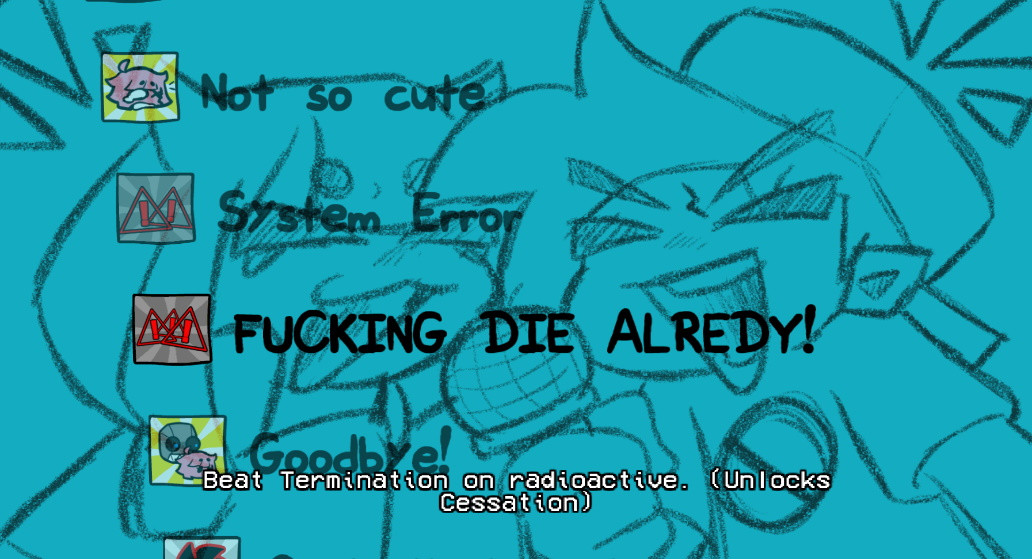 QT mod Redacted info [Friday Night Funkin'] [Mods]