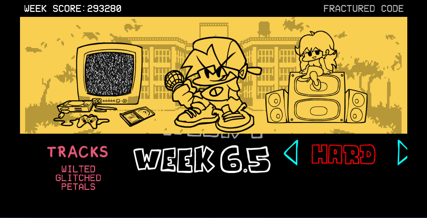 FNF: Week 6.5 - Fractured Code [WIP] Mod for Friday Night Funkin' | FNF ...