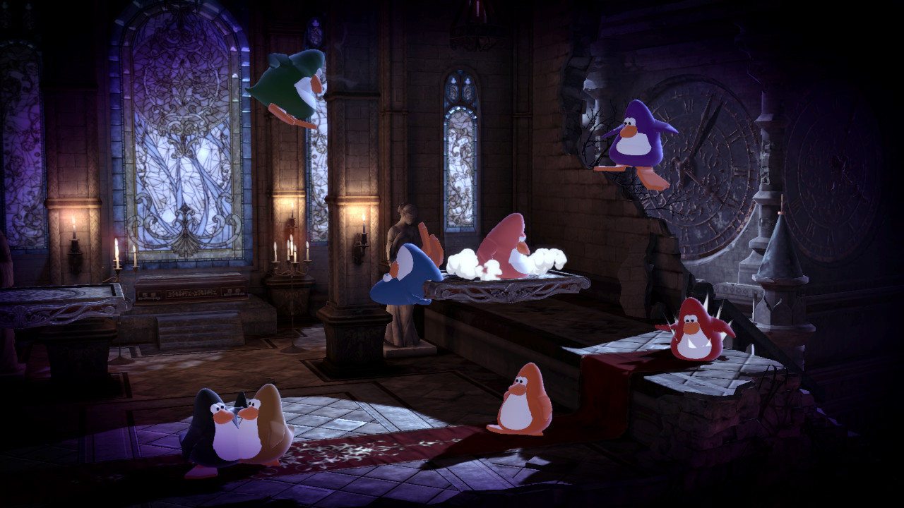Club Penguin Player over Villager Mod for Super Smash Bros. Ultimate ...