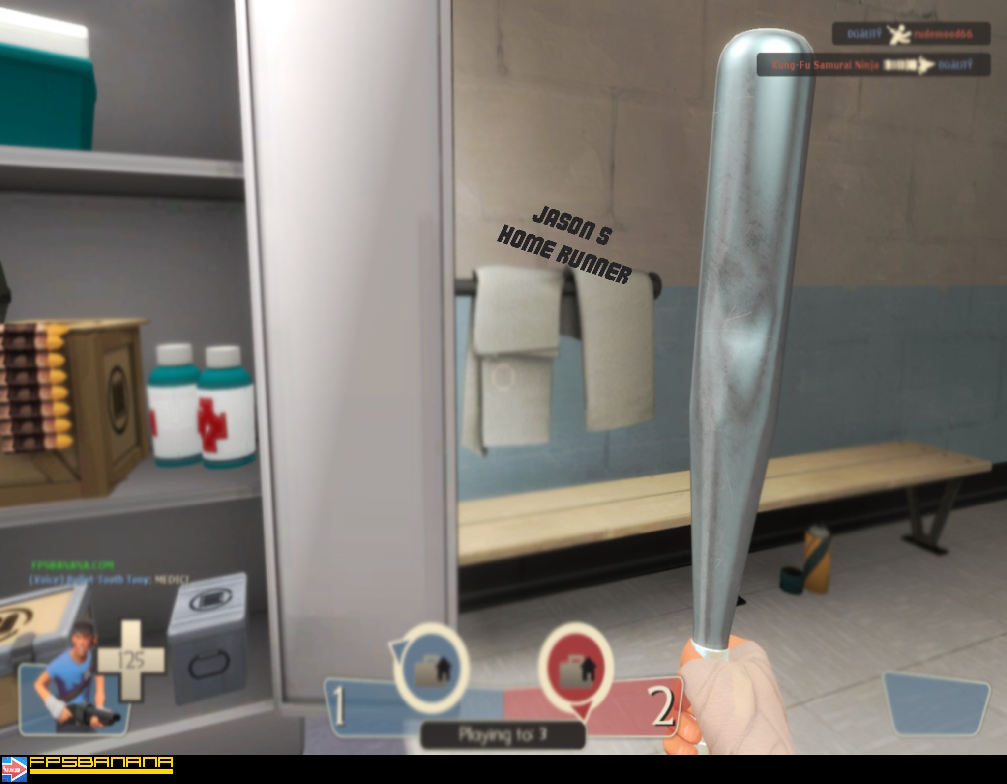 jason's bat re-texture [Team Fortress 2] [Mods]