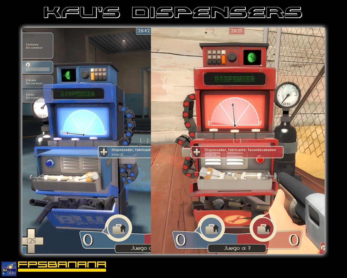 Kfu's Dispensers Mod for Team Fortress 2 | TF2 Mods