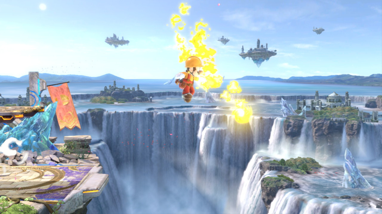 Slot-Coded Mario Fireballs [Super Smash Bros. Ultimate] [Mods]