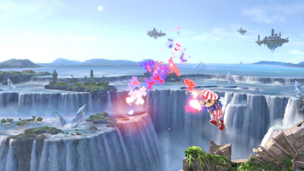 Slot-Coded Mario Fireballs [Super Smash Bros. Ultimate] [Mods]