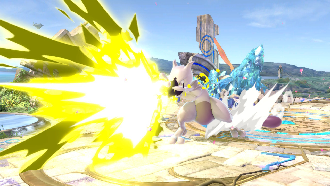 Mewtwo Gold Yellow Effects Mod for Super Smash Bros. Ultimate | SSBU Mods