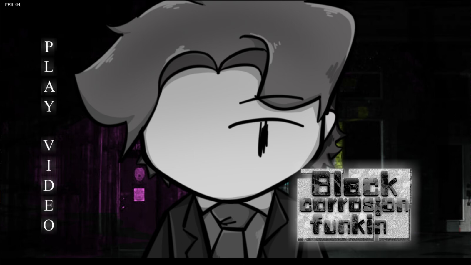 Black Corrosion Mod for Friday Night Funkin' | FNF Mods