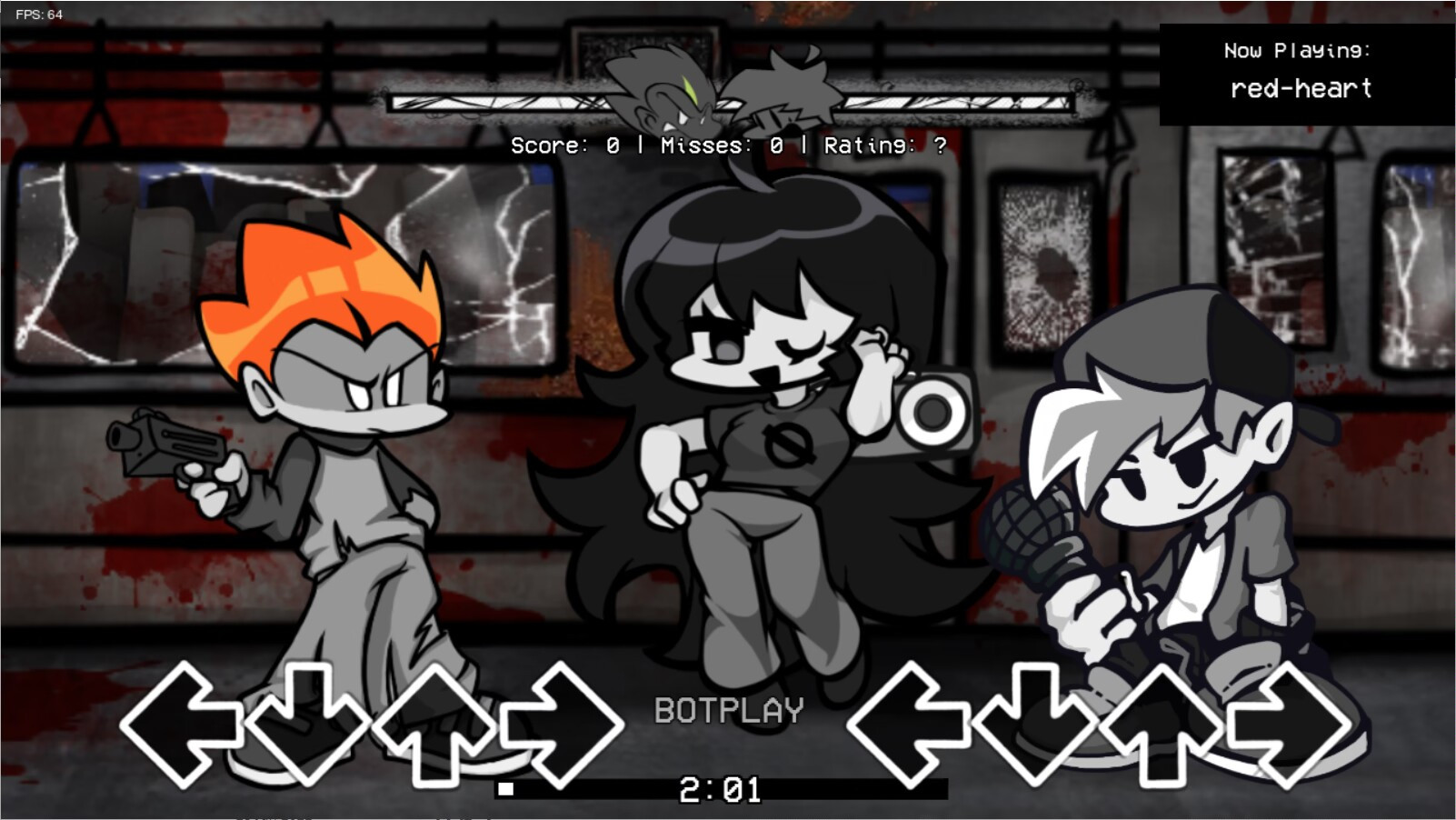 Black Corrosion Mod for Friday Night Funkin' | FNF Mods