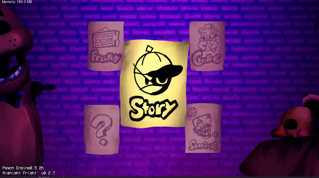 FNF Midnight Fright VS Springtrap DEMO [Friday Night Funkin'] [Mods]