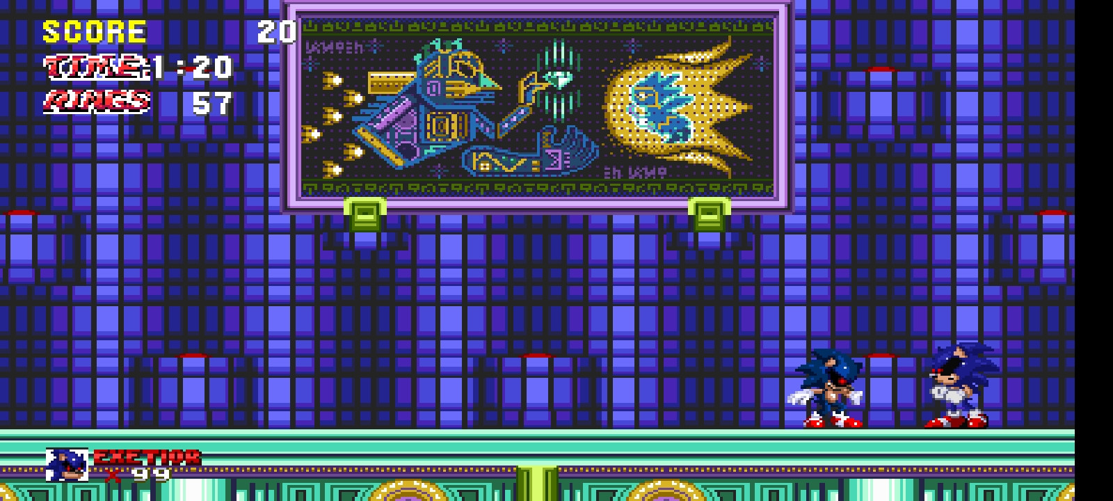 Sonic.exe: Nightmare Rebirth Project Mod for Sonic 3 A.I.R. | S3AIR Mods