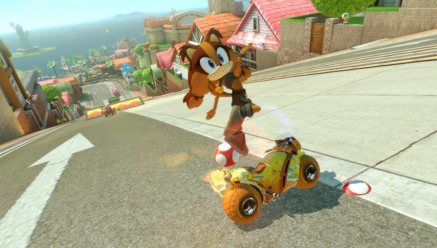 Sticks the Badger Mod for Mario Kart 8 Deluxe | MK8D Mods