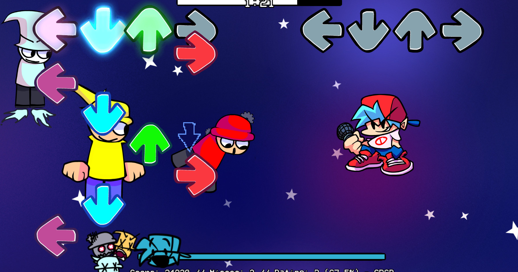 FNF: DT B-Sides Geary Mod for Friday Night Funkin' | FNF Mods