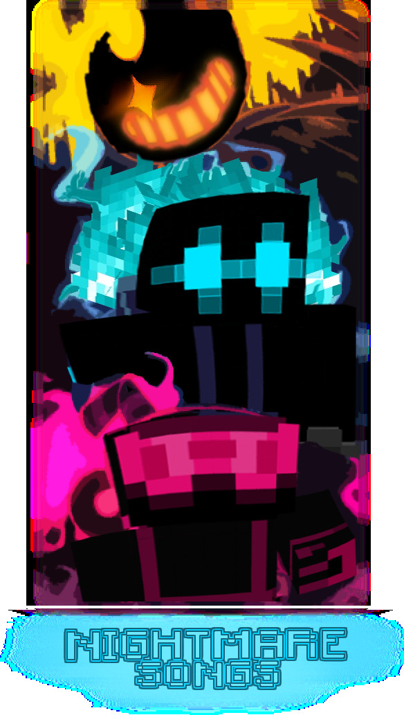 Indie Craft | FNF Indie Cross Minecraft Reskin Mod for Friday Night ...