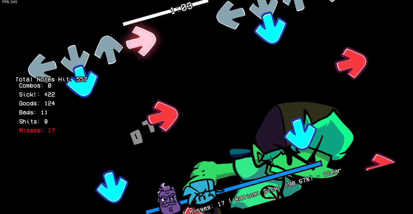 Get out FnF version Mod for Friday Night Funkin' | FNF Mods