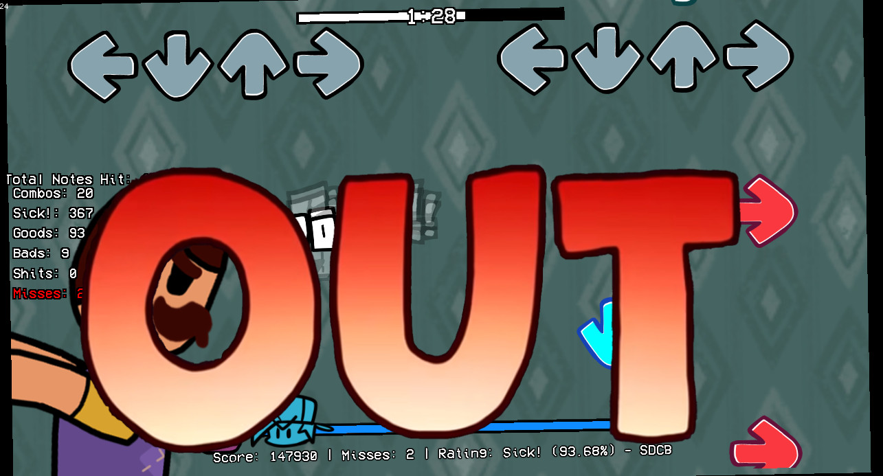 Get out FnF version [Friday Night Funkin'] [Mods]