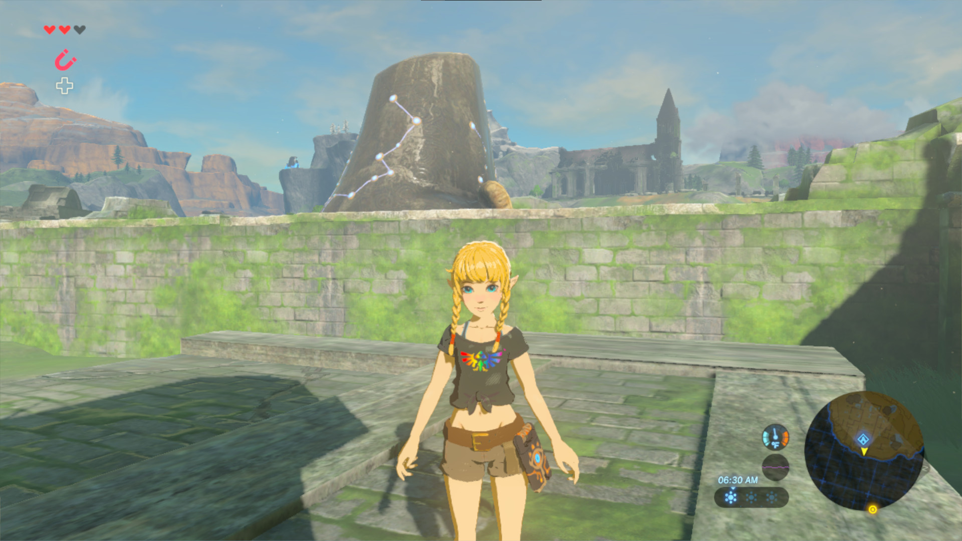 Pride Shirt for Link and Linkle 2/3 Mod for The Legend of Zelda: Breath ...