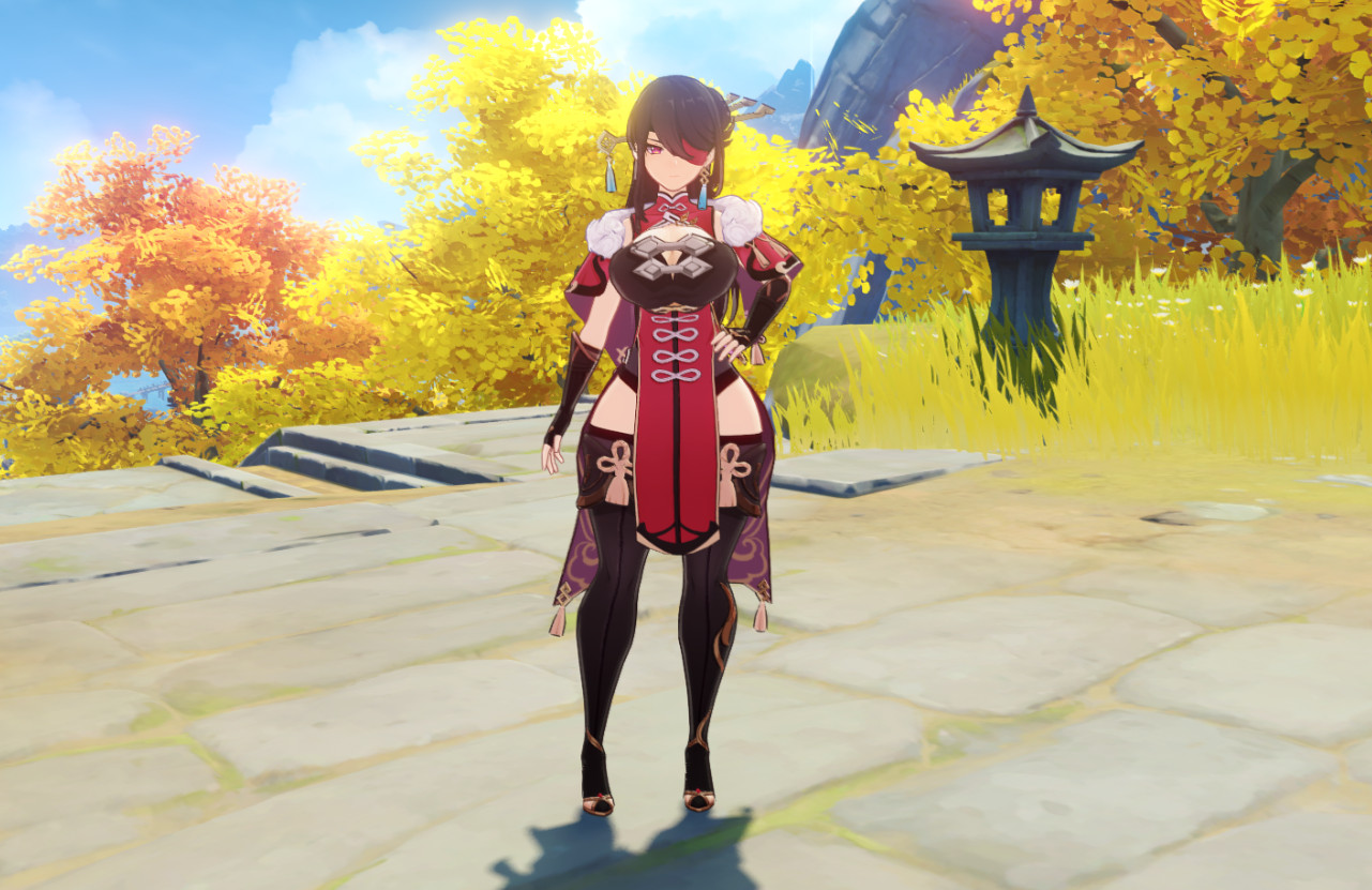 Thicc Beidou Mod for Genshin Impact | GI Mods