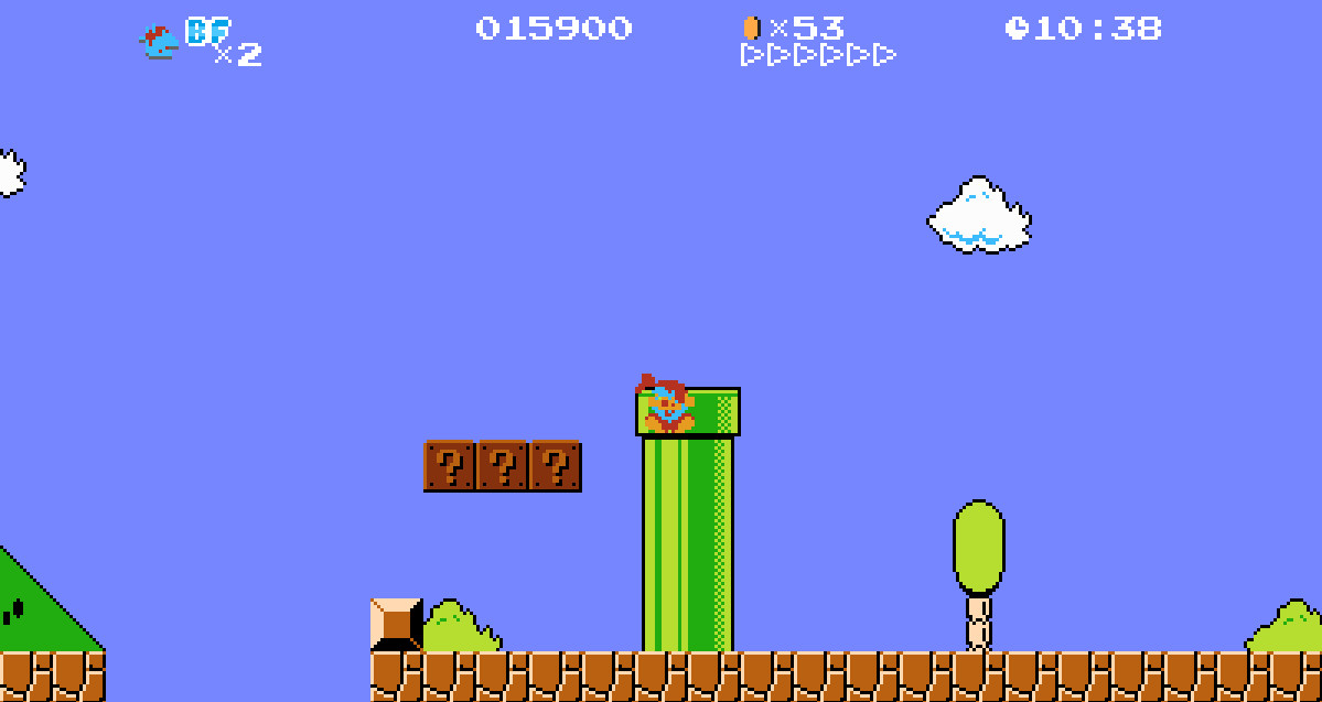 Boyfriend over Mario [2.0 and 2.0.6b] Mod for Boll Deluxe | BDX Mods