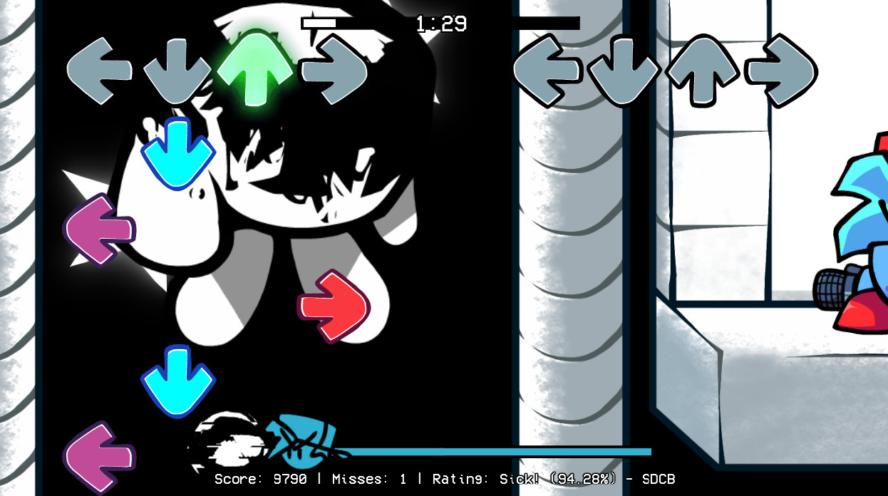 Too Much Funkin' X Funkin' Traumatized Mod for Friday Night Funkin ...