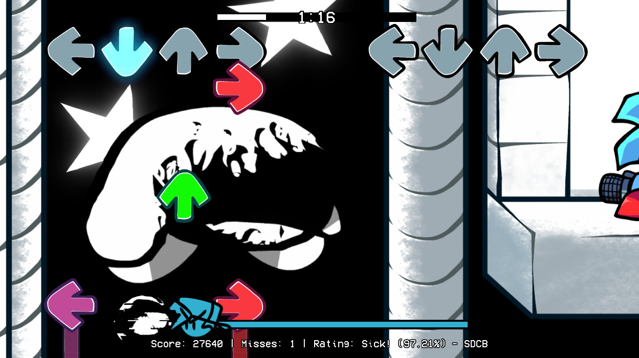 Too Much Funkin' X Funkin' Traumatized Mod for Friday Night Funkin ...