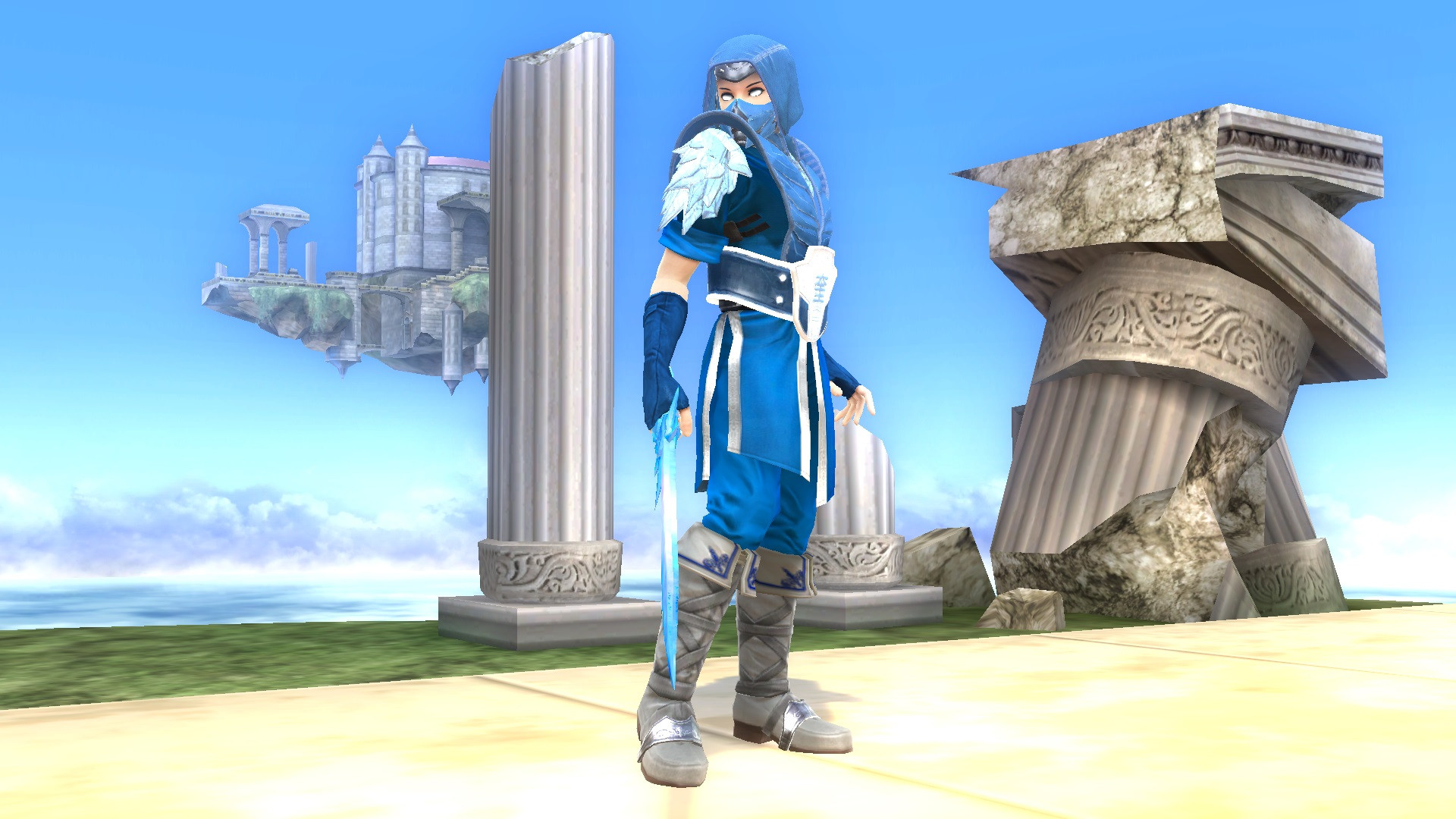 Sub-Zero Marth [Super Smash Bros. (Wii U)] [Mods]