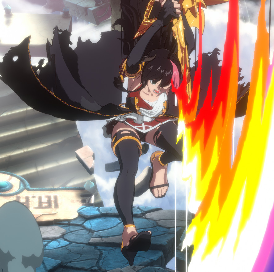 Dragon Knight Feet Mod for DNF Duel | DNF Mods