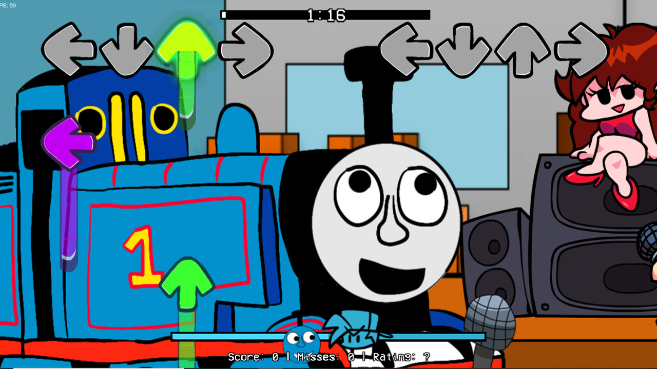 FNF Vs Thomas DEMO [Friday Night Funkin'] [Mods]