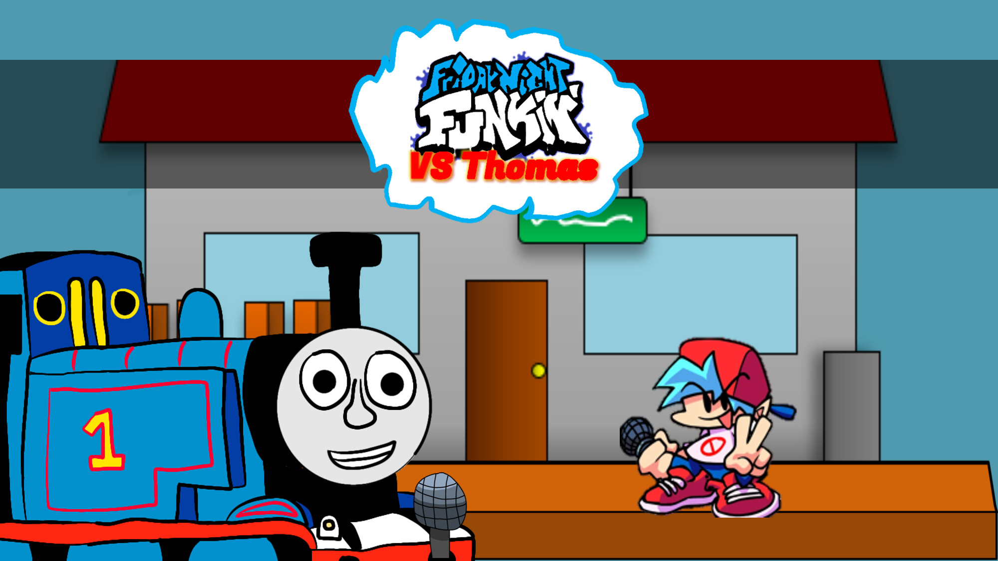 FNF Vs Thomas DEMO [Friday Night Funkin'] [Mods]